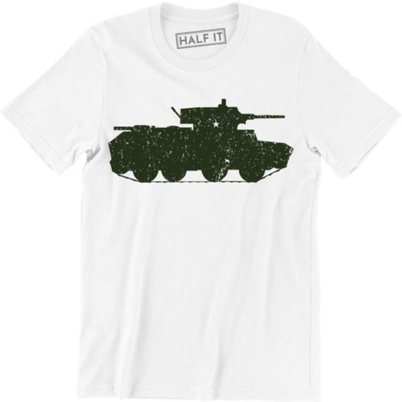 Half It | Shirts | Panzer Tank Ww2 German Military World War Tshirt ...